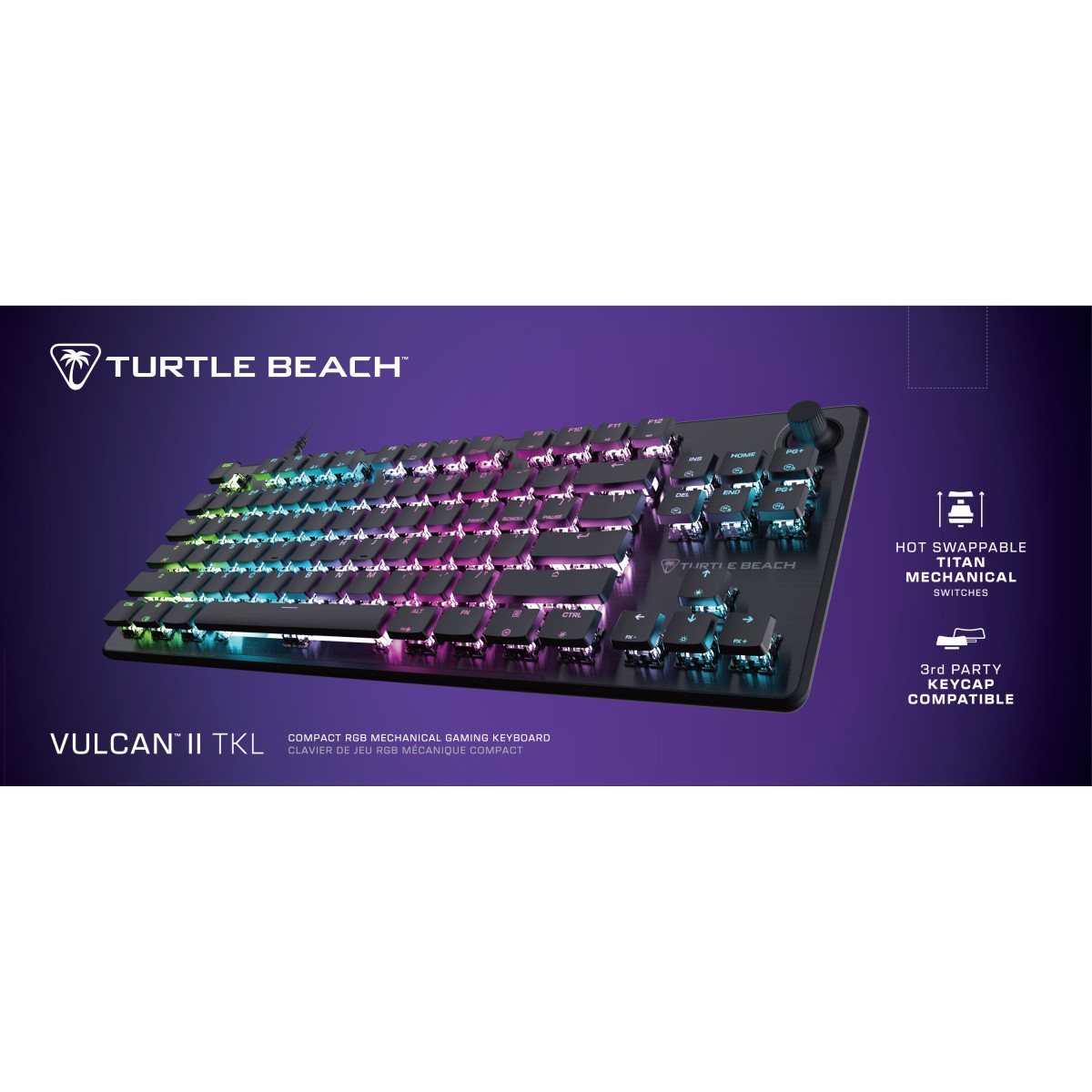 Turtle Beach Vulcan II TKL Black NO | PAN Vision