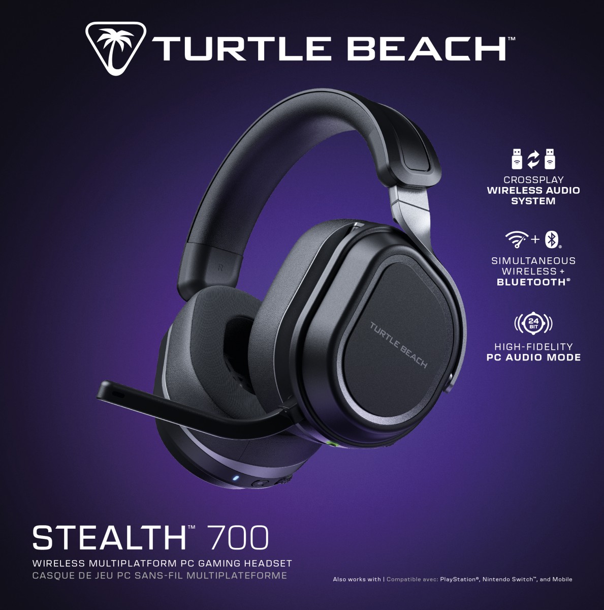Turtle Beach Stealth 700 Gen 3 - Black | PAN Vision