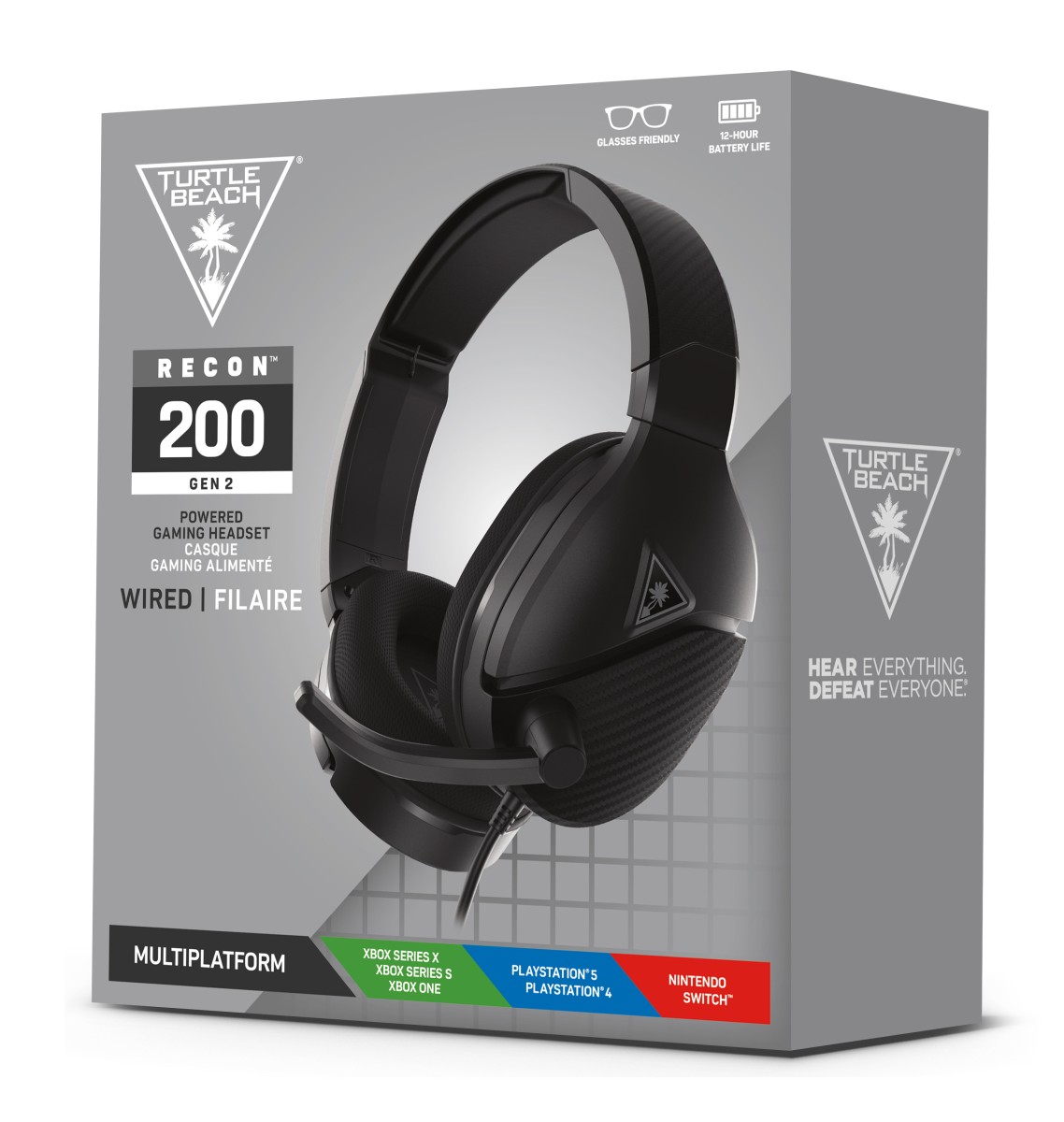 Turtle Beach Recon 200 Gen2 Black PAN Vision Turtle Beach Recon 200 Gen2 Black PAN Vision