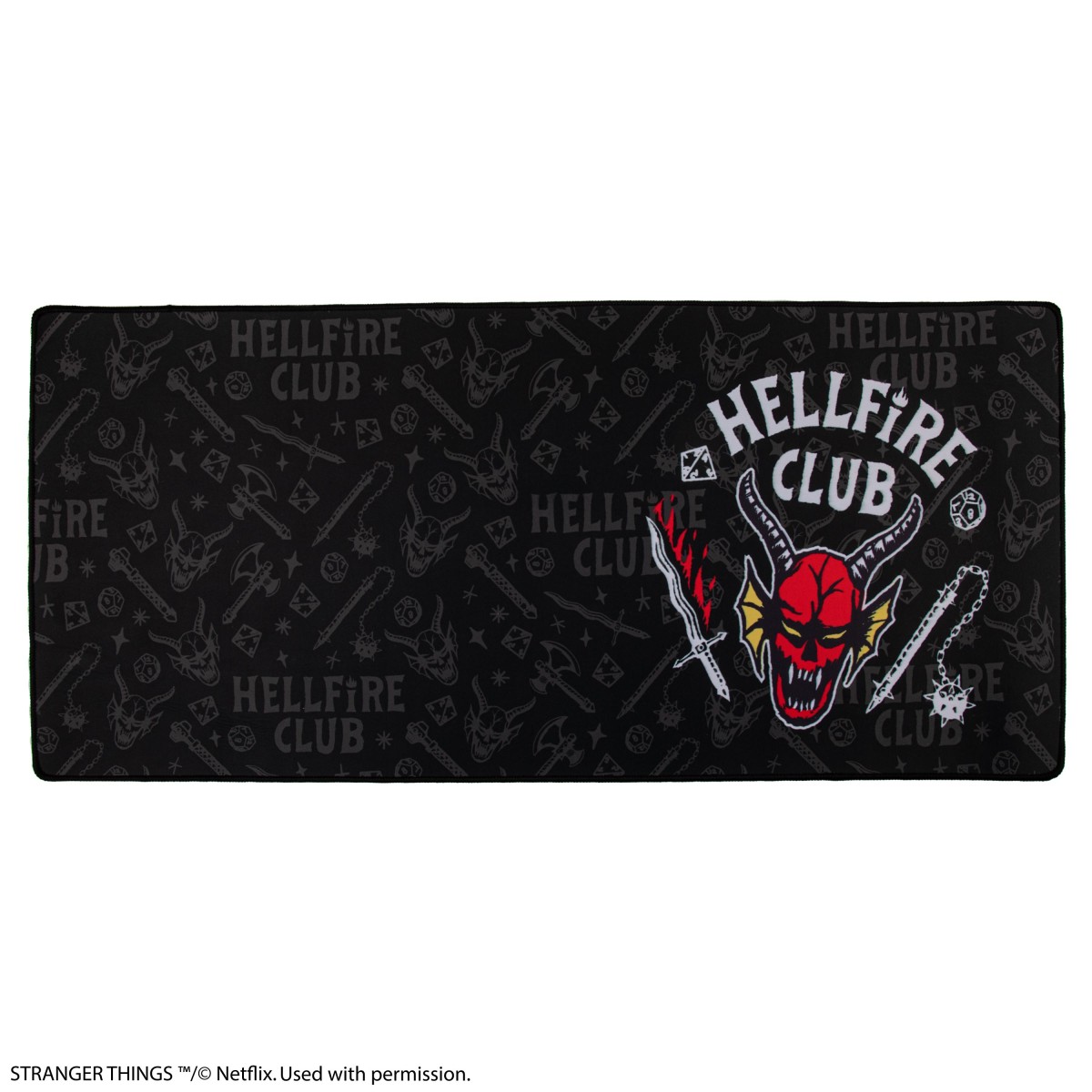 Stranger Things Hellfire Club Deskmat | PAN Vision