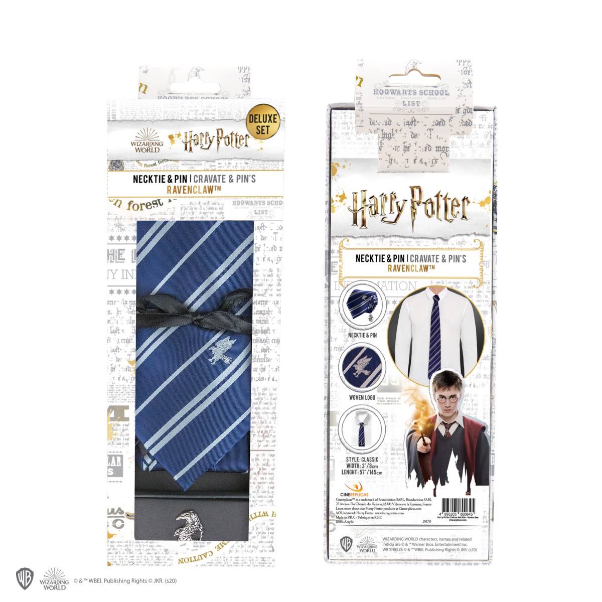 HP Necktie Deluxe Ravenclaw | PAN Vision