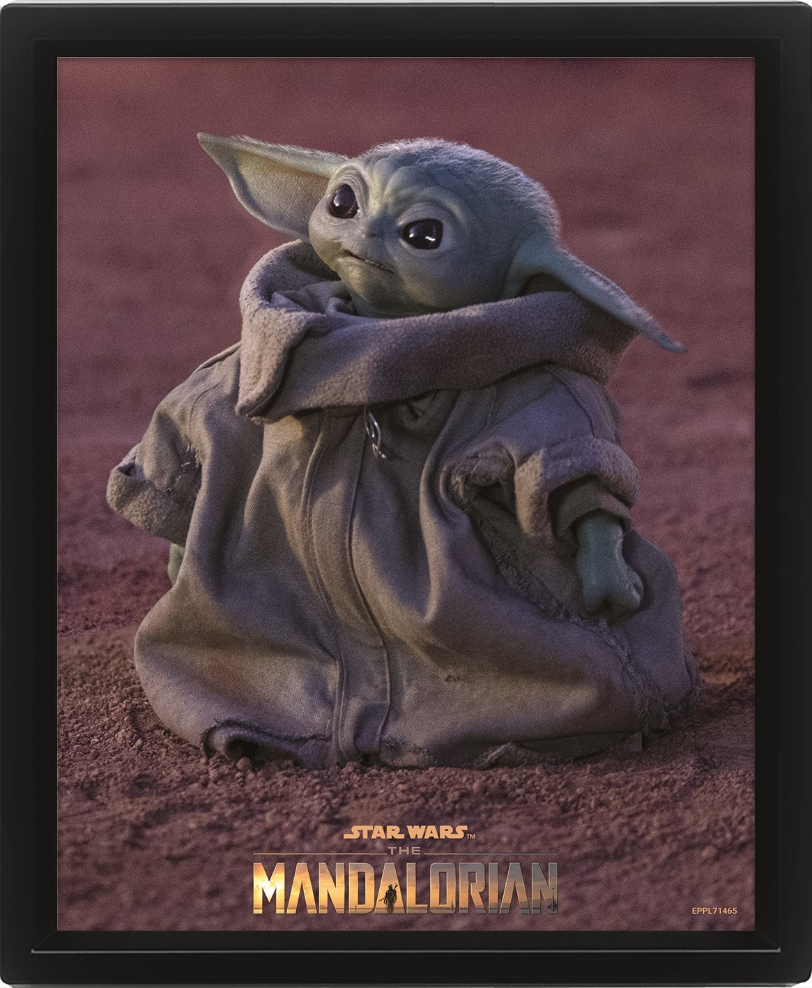 Wall Art - STAR WARS: THE MANDALORIAN (GROGU) 3D framed | PAN Vision