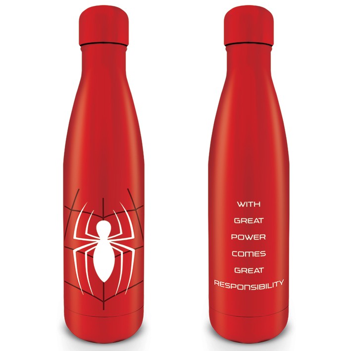 Metal Drink Bottle Spider-Man (Torso) | PAN Vision