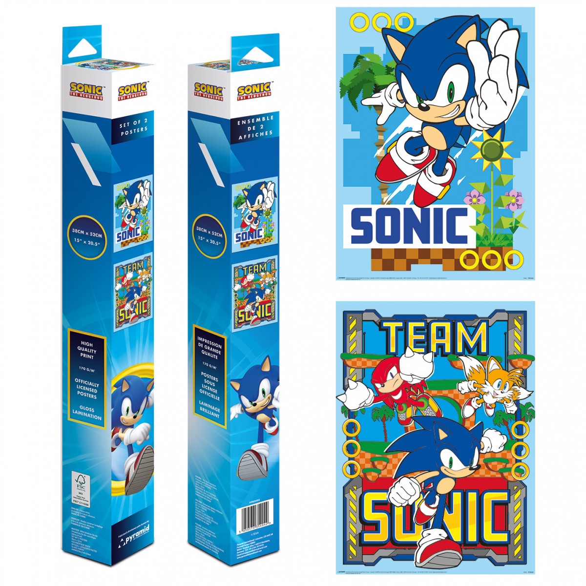 Boxed Posters - SONIC THE HEDGEHOG | PAN Vision