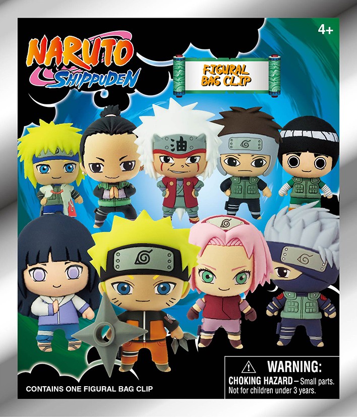 CDU 3D Foam Bag clips display (24 pcs) Naruto | PAN Vision