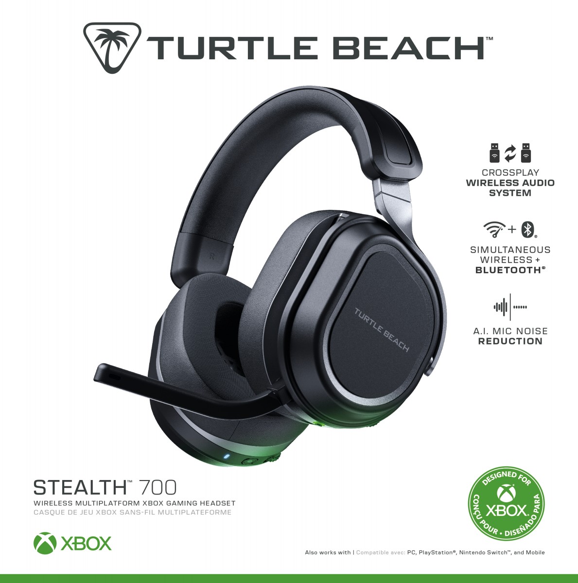 Turtle Beach Stealth 700 Gen 3 - Black | PAN Vision