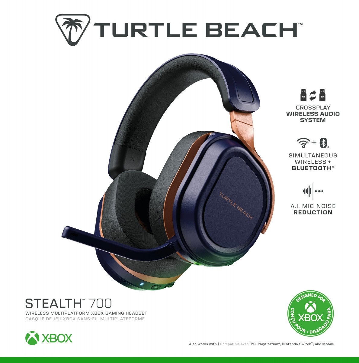 Turtle Beach Stealth 700 Gen 3 - Cobalt Blue | PAN Vision