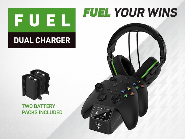 Turtle Beach Fuel Dual Charger Station & Headset stand-Black | PAN Vision